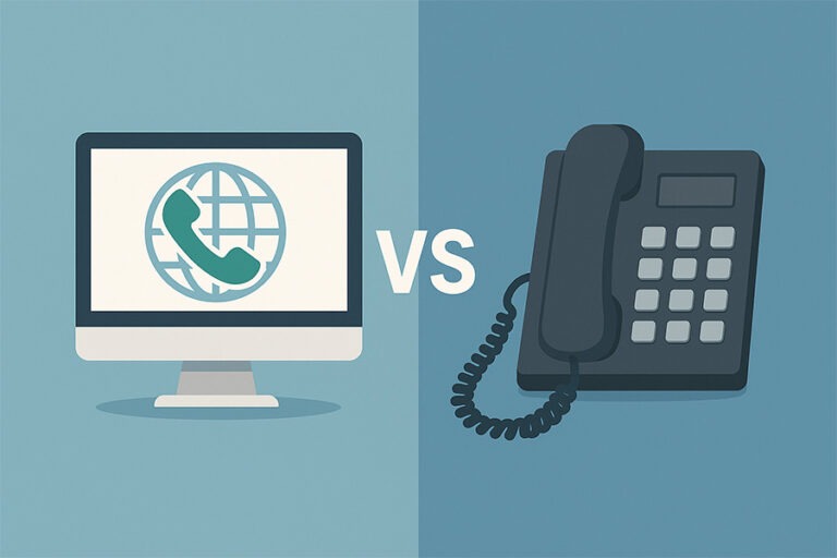 VoIP Handset vs. Traditional Phone Lines | Regency Grove Communications
